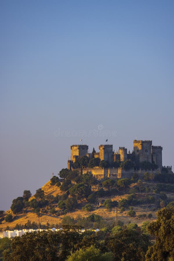 Almodovar Del Rio Castle in Andalusia, Spain Stock Photo - Image of ...