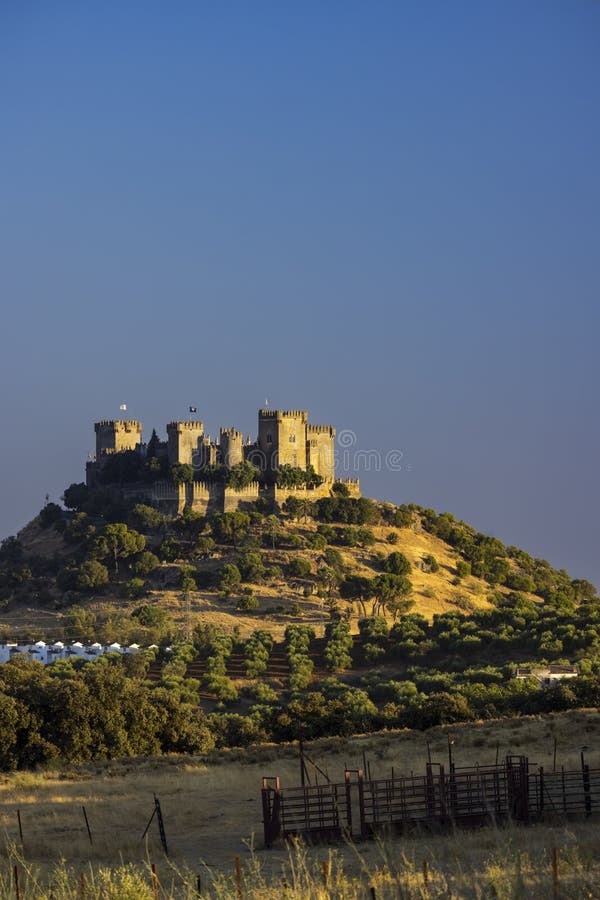 Almodovar Del Rio Castle in Andalusia, Spain Stock Photo - Image of ...