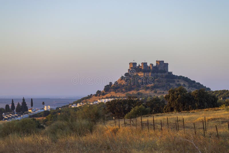Almodovar Del Rio Castle in Andalusia, Spain Stock Image - Image of ...
