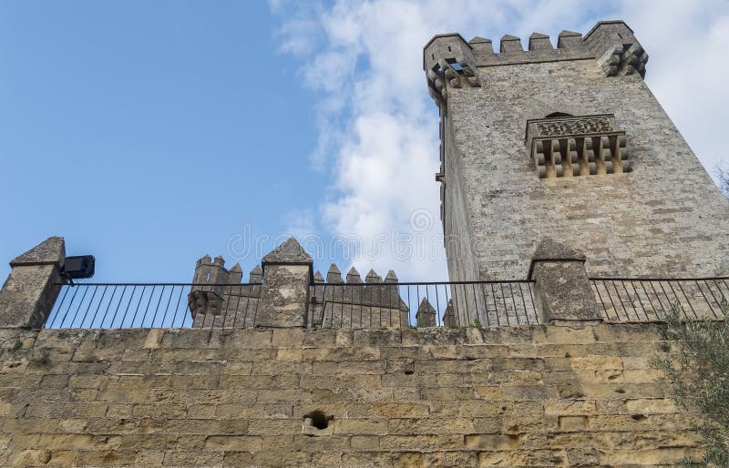 Almodovar Del Rio Castle, Cordoba, Spain Stock Photo - Image of ...