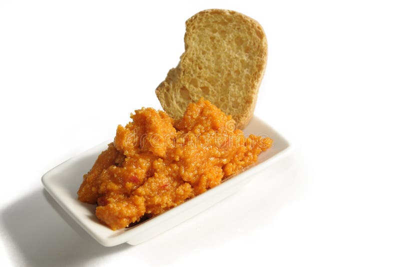 Almogrote Delicious Spicy Cheese Pate Stock Image - Image of diet ...