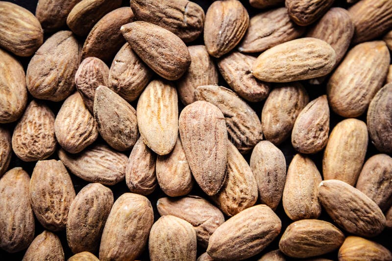 Almond Background Wallpaper Stock Image - Image of health, kernel ...