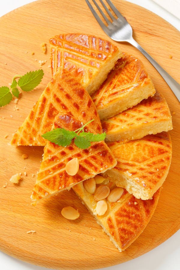 Almond Butter Cake stock image. Image of marzipan, closeup - 36367783