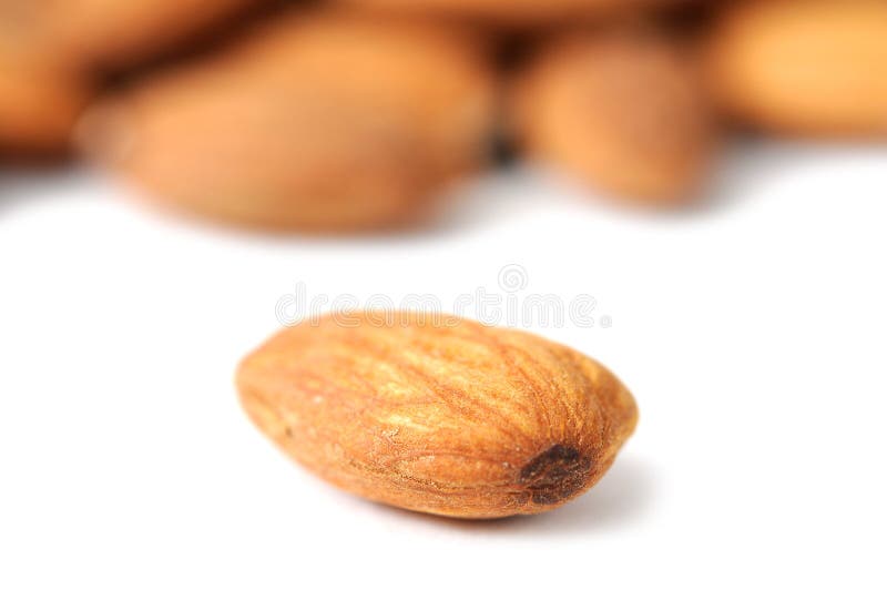 Almond stock image. Image of roast, group, closeup, hard - 40809863