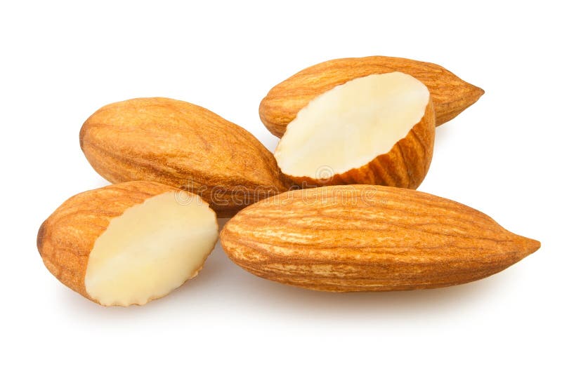 Almond stock image. Image of polyphenol, brown, isolated - 30792081
