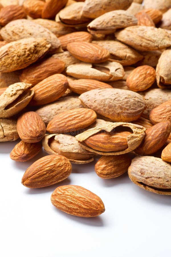 Almond stock image. Image of polyphenol, brown, isolated - 30792081
