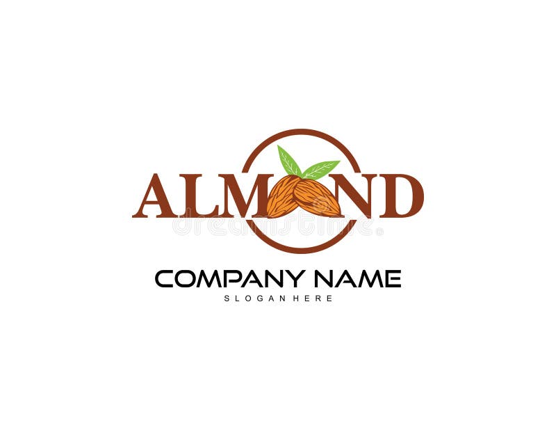 Almond Logo Stock Illustrations – 3,465 Almond Logo Stock Illustrations ...