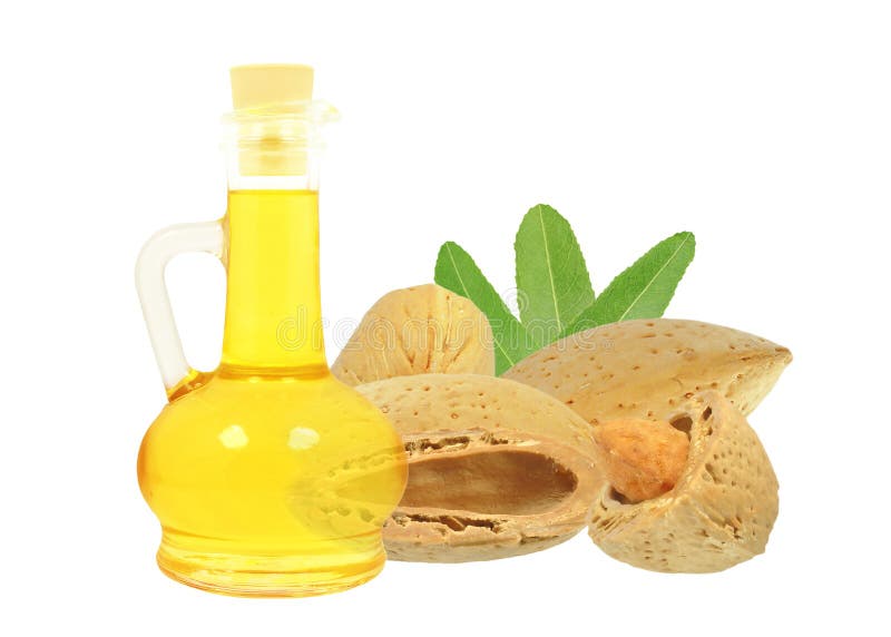 Almond oil stock image. Image of healthy, isolated, massage - 35122225