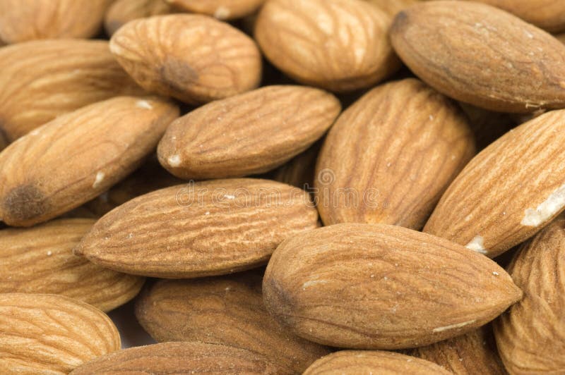 Almonds stock image. Image of food, little, macro, close - 14656891