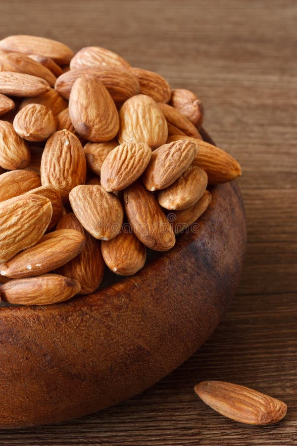 Almonds. stock image. Image of bowl, kernel, diet, gourmet - 18511161