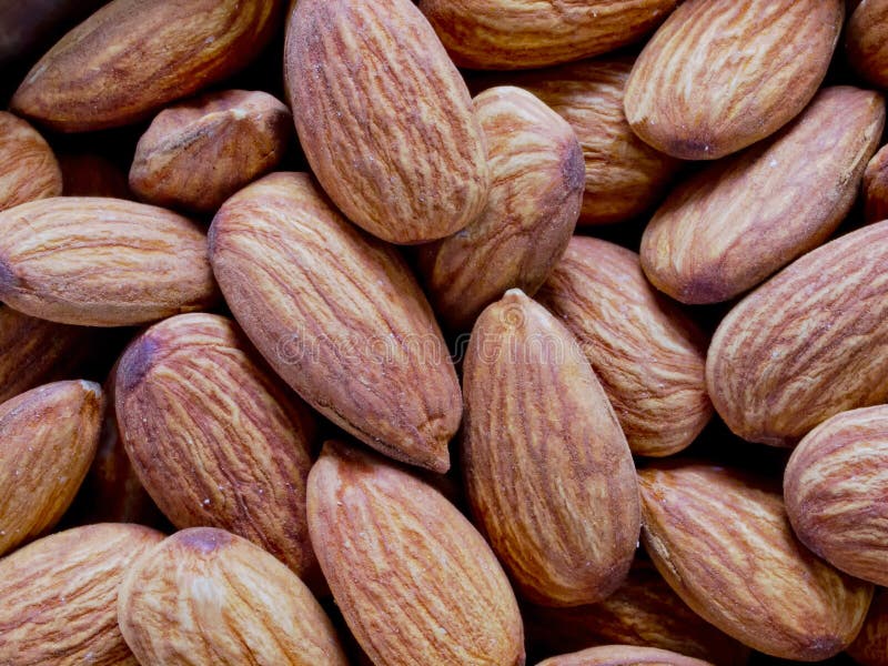 Almonds stock image. Image of baked, vertical, almonds - 23766427