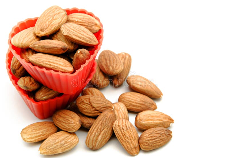 Almonds stock photo. Image of ingredient, brown, almonds - 26988022