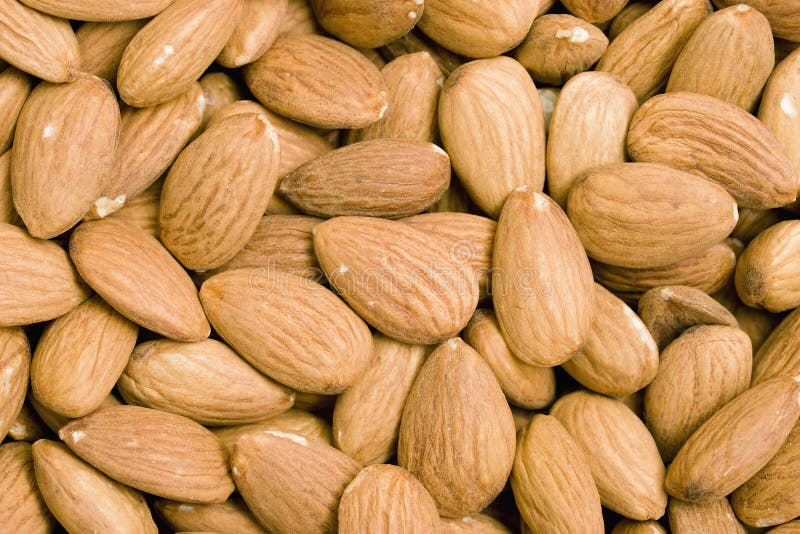 Almonds stock image. Image of nuts, pieces, background - 6886605