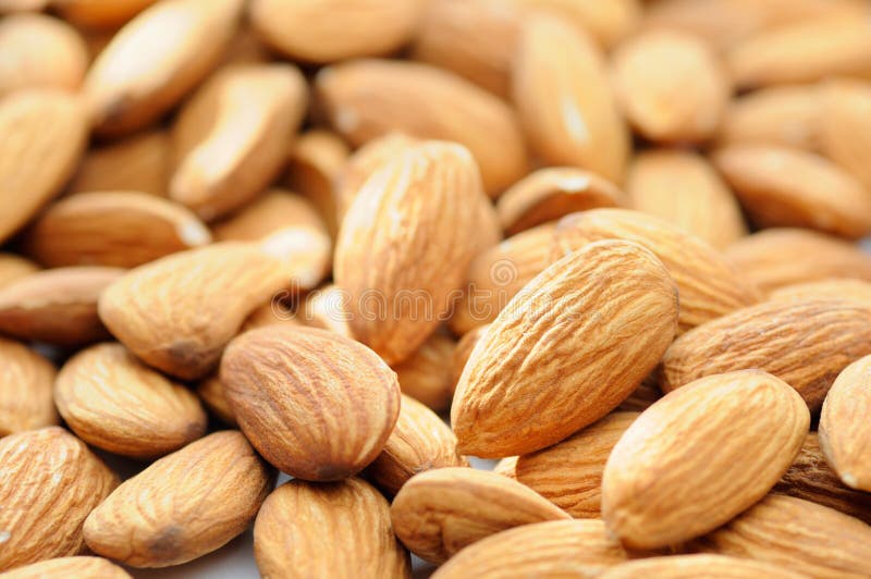 Almonds. stock photo. Image of small, group, dietary, almonds - 8256966
