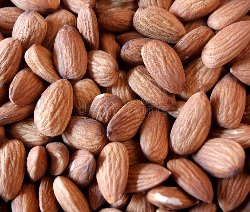 Almonds Background stock image. Image of eating, heap - 30145547