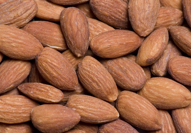 Almonds Close Up Picture. Image: 6139732