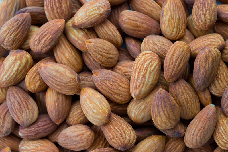 Almonds Close-up Background Stock Photo - Image of natural, macro: 72193852