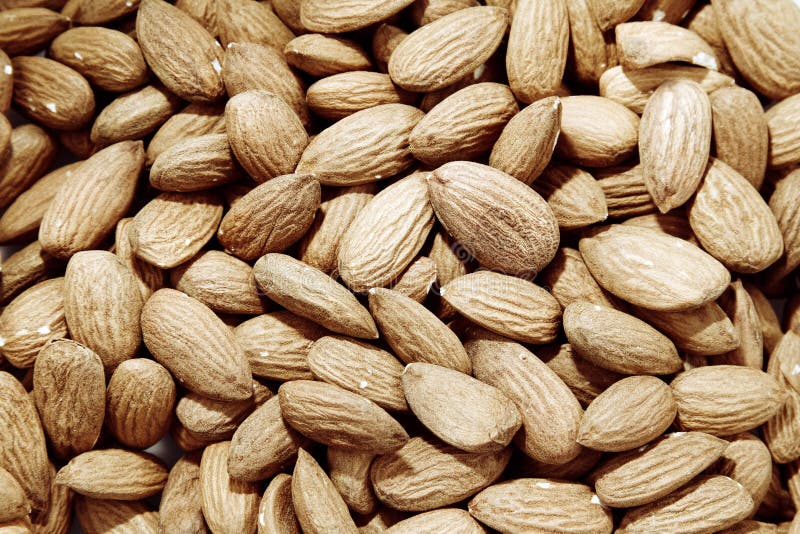 Almonds stock image. Image of heap, freshness, macro - 34463847