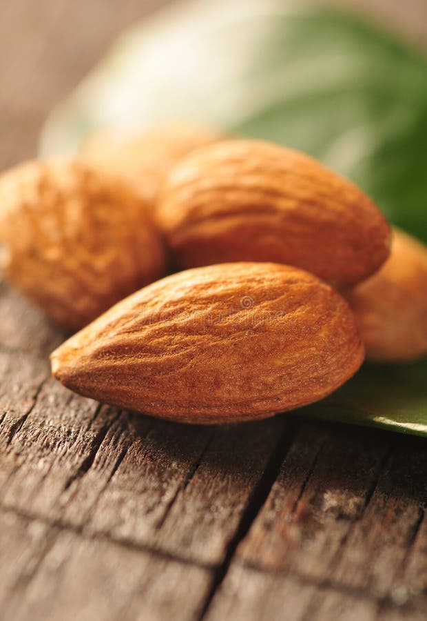 Almonds and grated almonds stock photo. Image of botany - 22283864