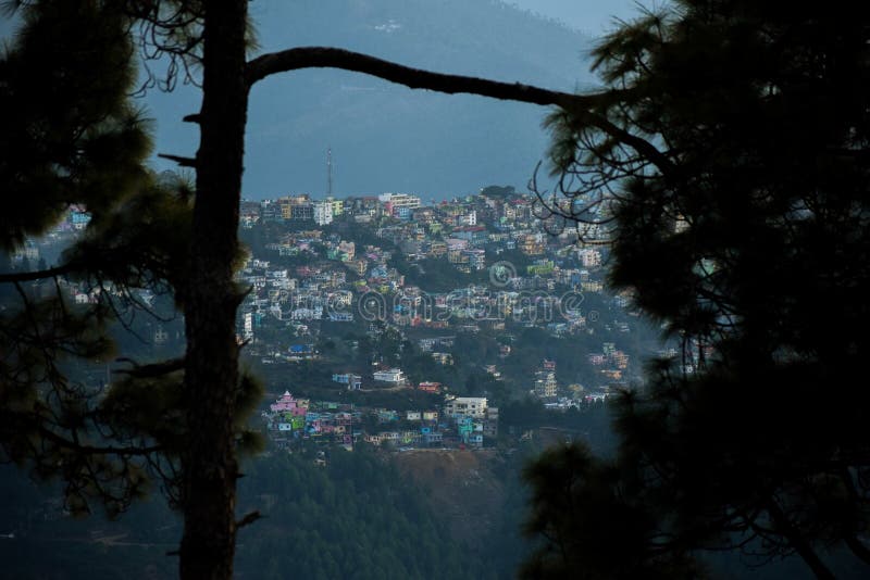 Almora the Mountain City of Uttarakhand Stock Photo - Image of almora ...