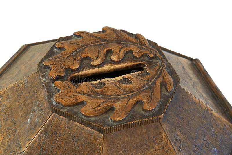 Alms box top. stock image. Image of alms, isolated, care - 52375451