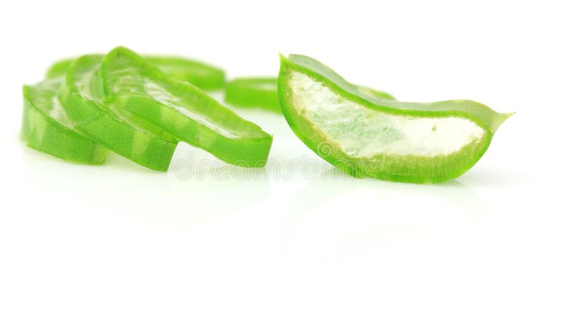Aloe Vera Chunks stock photo. Image of cutout, aloe, vera - 16053574