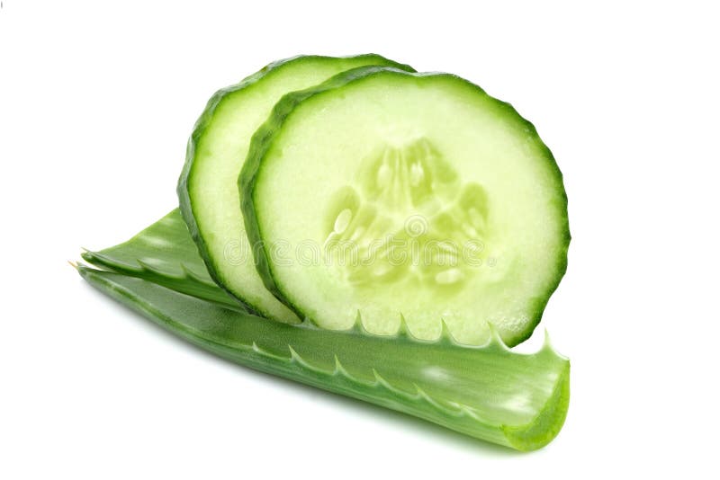 Aloe and cucumber stock photo. Image of ingredient, choice - 32847496