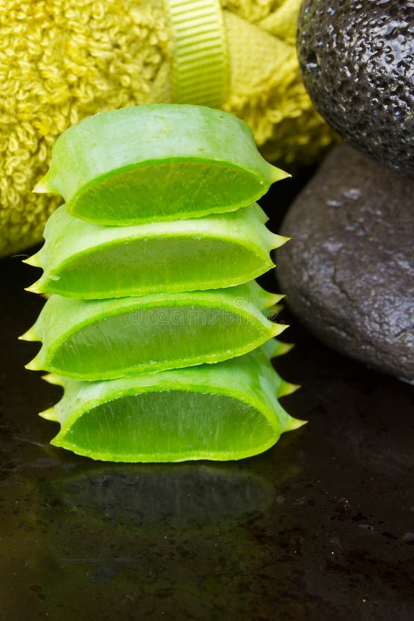 Aloe vera spa stock image. Image of skin, drop, macro - 51121039