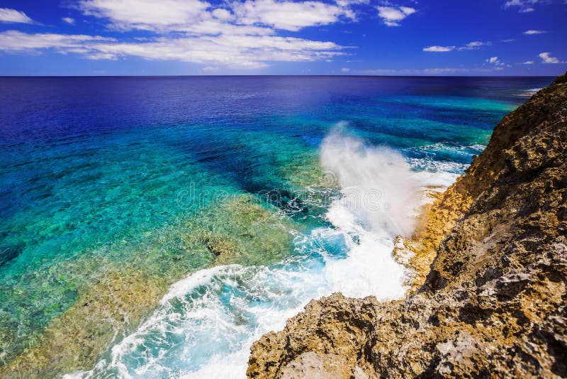 Alofi, Niue stock foto. Image of kalksteen, geïsoleerd - 63923626