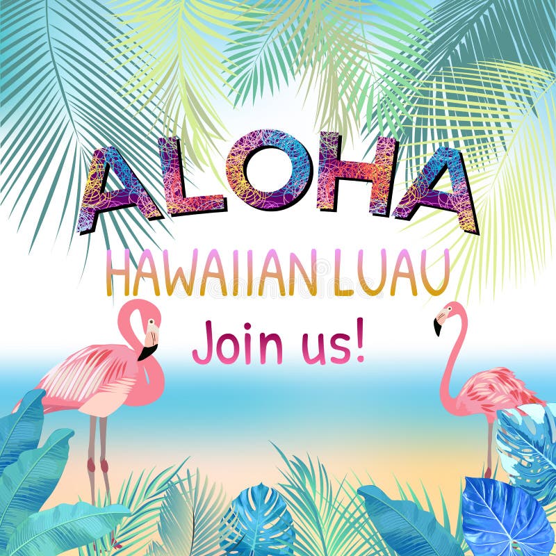 Aloha Hawaii. Aloha T-Shirt Design Stock Vector - Illustration of cover ...