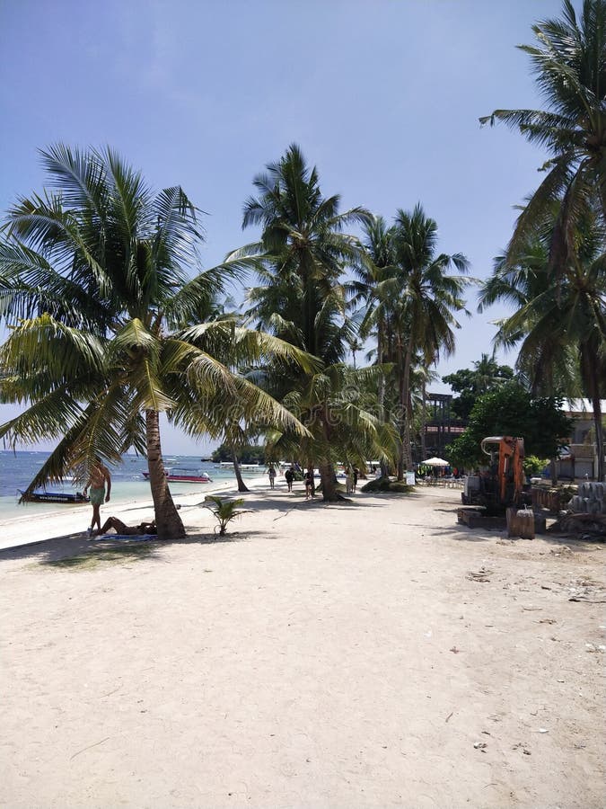 Alona Beach in Panglao Island Bohol Stock Image - Image of alona ...