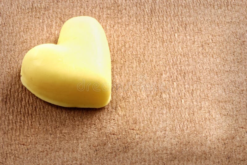 Alone chocolate heart stock image. Image of food, chocolate - 23481315
