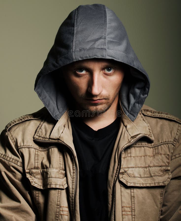 Alone man stock photo. Image of people, agressive, portrait - 15114264