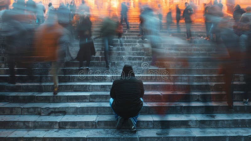 Alone among Many Showing Invisible Struggle with Modern Disconnection ...