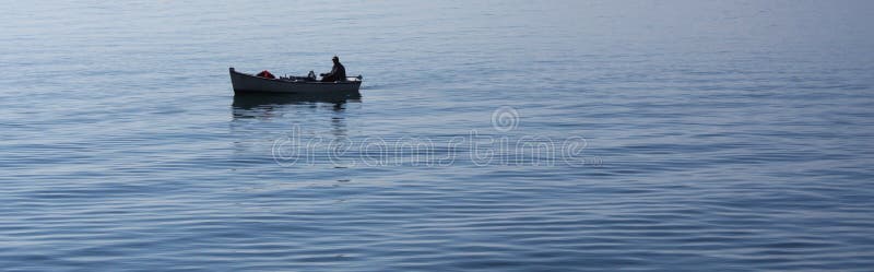 Alone at sea stock image. Image of abstract, argolidas - 37973543