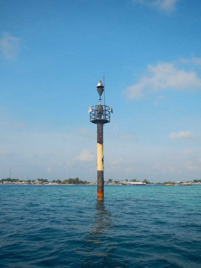 Alone on the Sea, these Lights are really Needed at Night by Ship ...