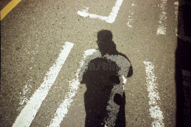 Alone stock photo. Image of street, human, portrait - 223132586