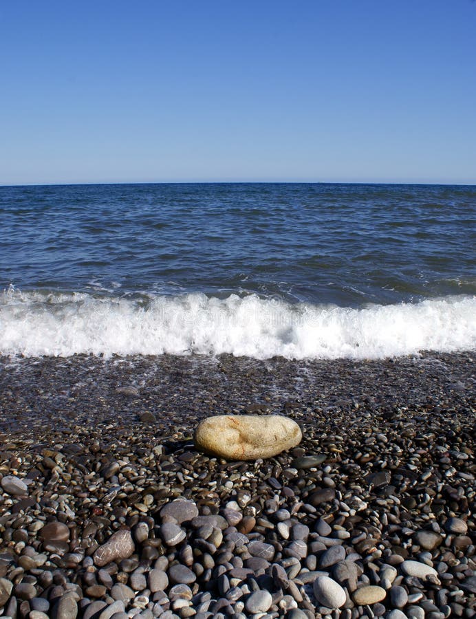 Alone stone stock photo. Image of outdoors, gravel, nature - 12862748