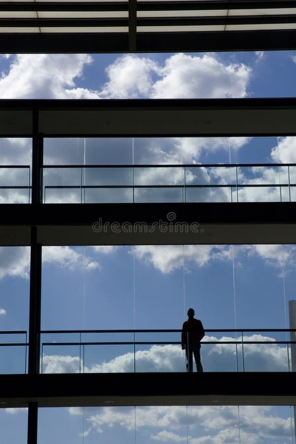 Alone stock image. Image of people, lines, office, human - 33977995