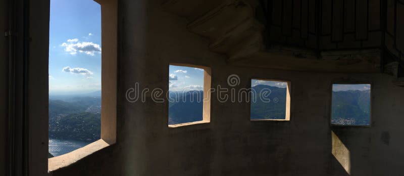 Along the watchtower stock image. Image of blue, mountains - 83935549