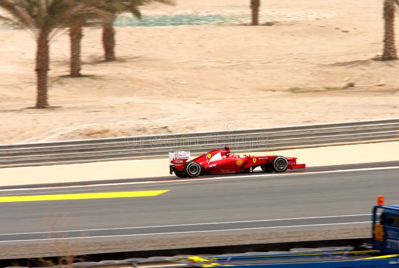 Alonso of Ferrari Racing on April 20, 2012 Editorial Photo - Image of ...
