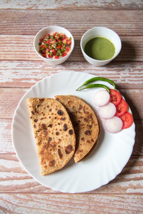 226 Aloo Paratha Top View Stock Photos - Free & Royalty-Free Stock ...