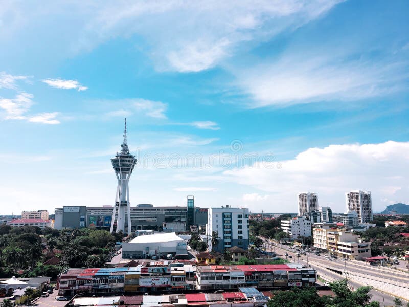 Alor star dayview editorial photo. Image of cloud, building - 108104441