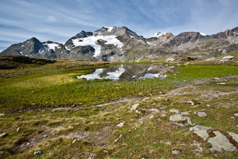 Swiss Alps stock image. Image of rock, alps, mountain - 10876049