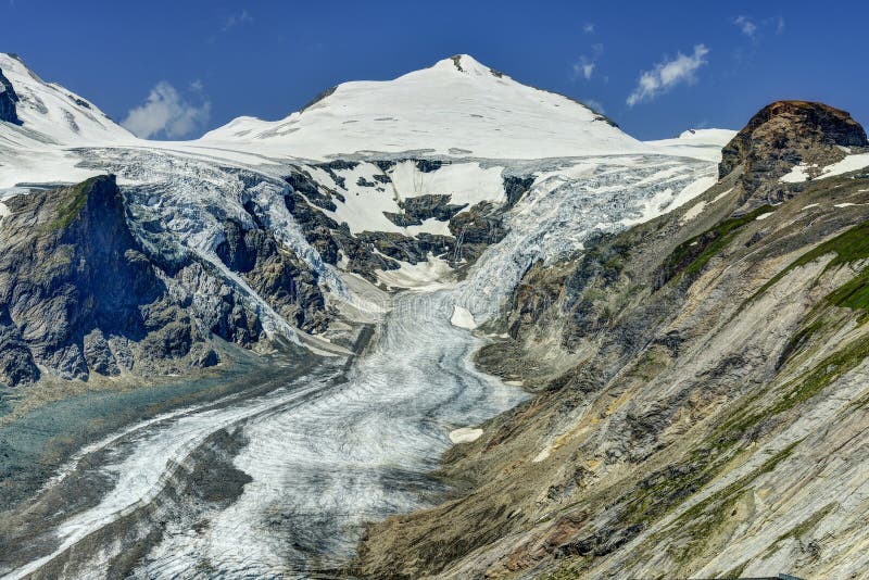 Grossglockner Gletscher, Alpen Stockfoto - Bild von stein, österreich ...