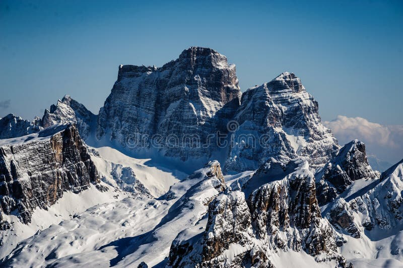 Alpen Mountain Range in Italy #3 Stock Photo - Image of mountain, range ...