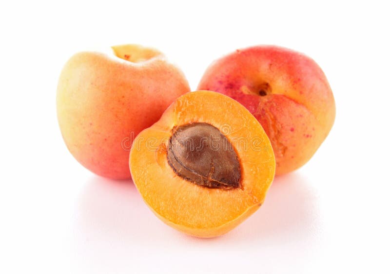 Alperce imagem de stock. Imagem de fundo, suculento, fresco - 25228923