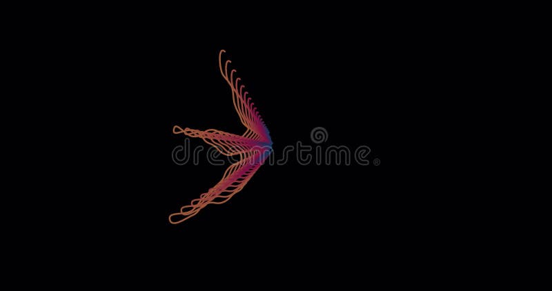 Alpha Channel, Animation Abstract Minimalistic Geometric Element for ...