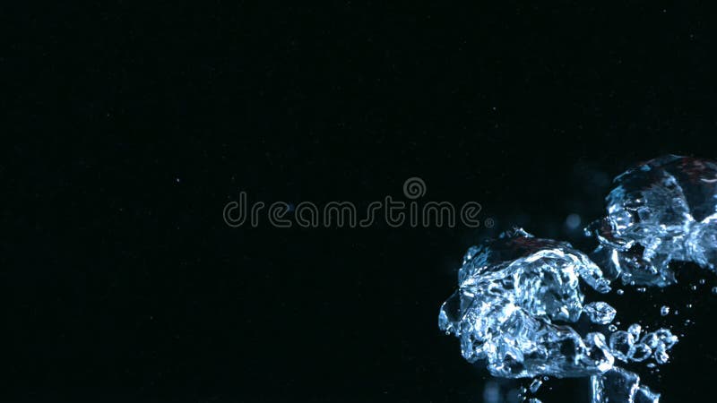 Alpha Channel Liquid Water Bubbles Stock Footage - Video of definition ...