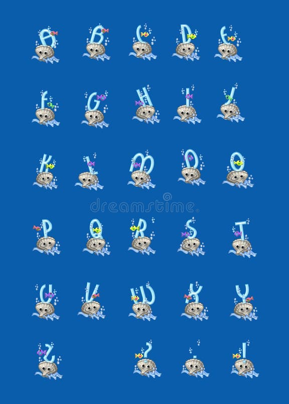 Alpha Shell stock illustration. Illustration of alphabets - 7351430